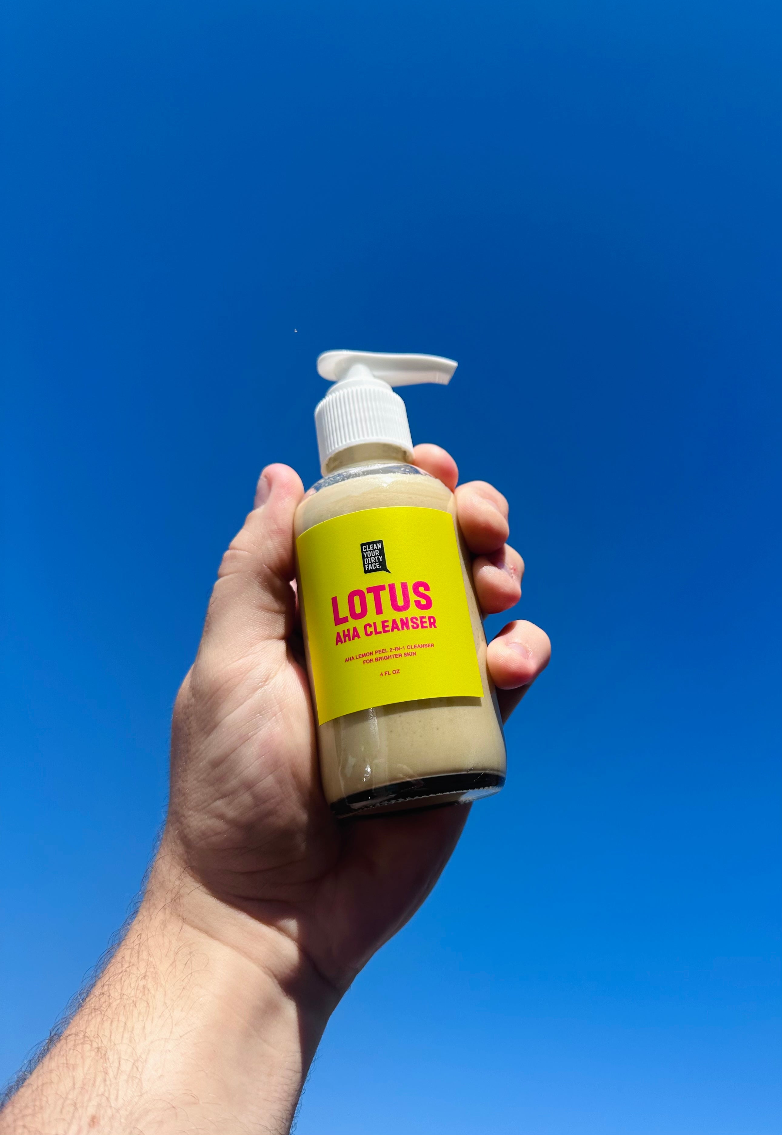 Lotus Cleanser – Clean Your Dirty Face